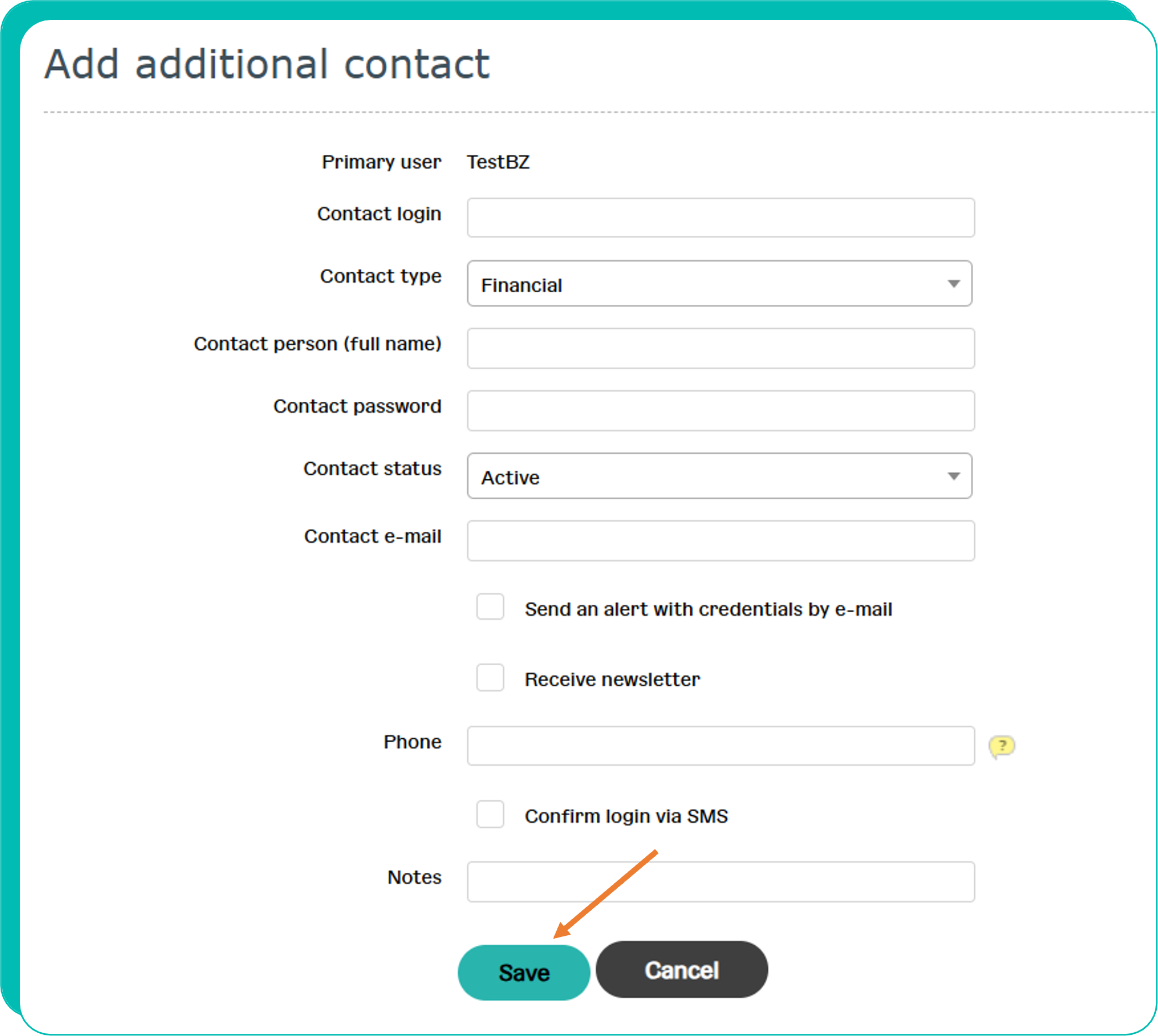 1.4. Log in / receipt of invoices by another Company employee